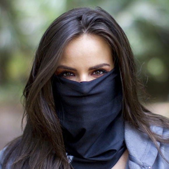 Accessories | Red Bandana Face Mask Face Shield | Poshmark